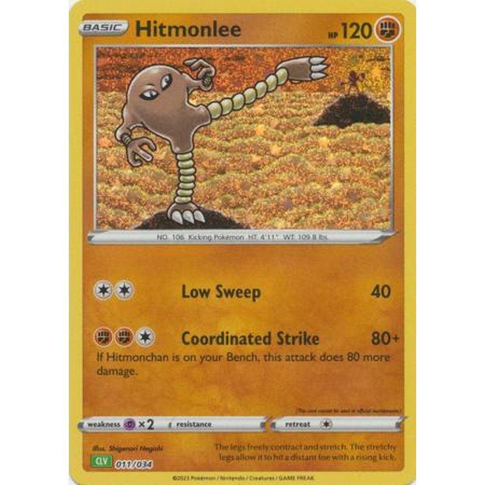 Hitmonlee - 011/034 - CLV