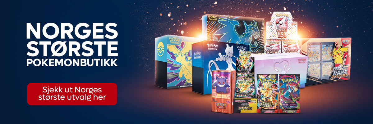 Pokemon kort - Norges største utvalg - Cardcenter.no