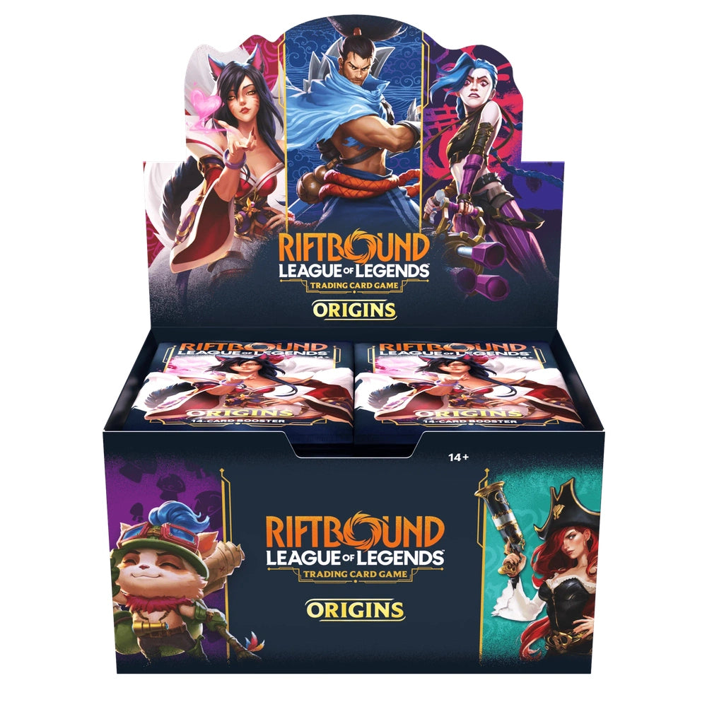 Maks 2 per pers. Riftbound LoL TCG Origins Booster Display Box