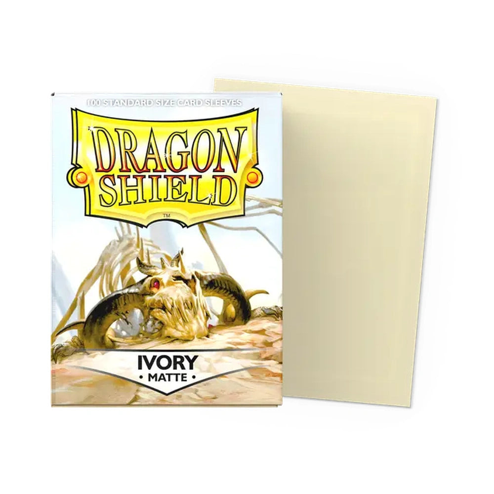 Dragon Shield - Matte Ivory (100) | Cardcenter.no