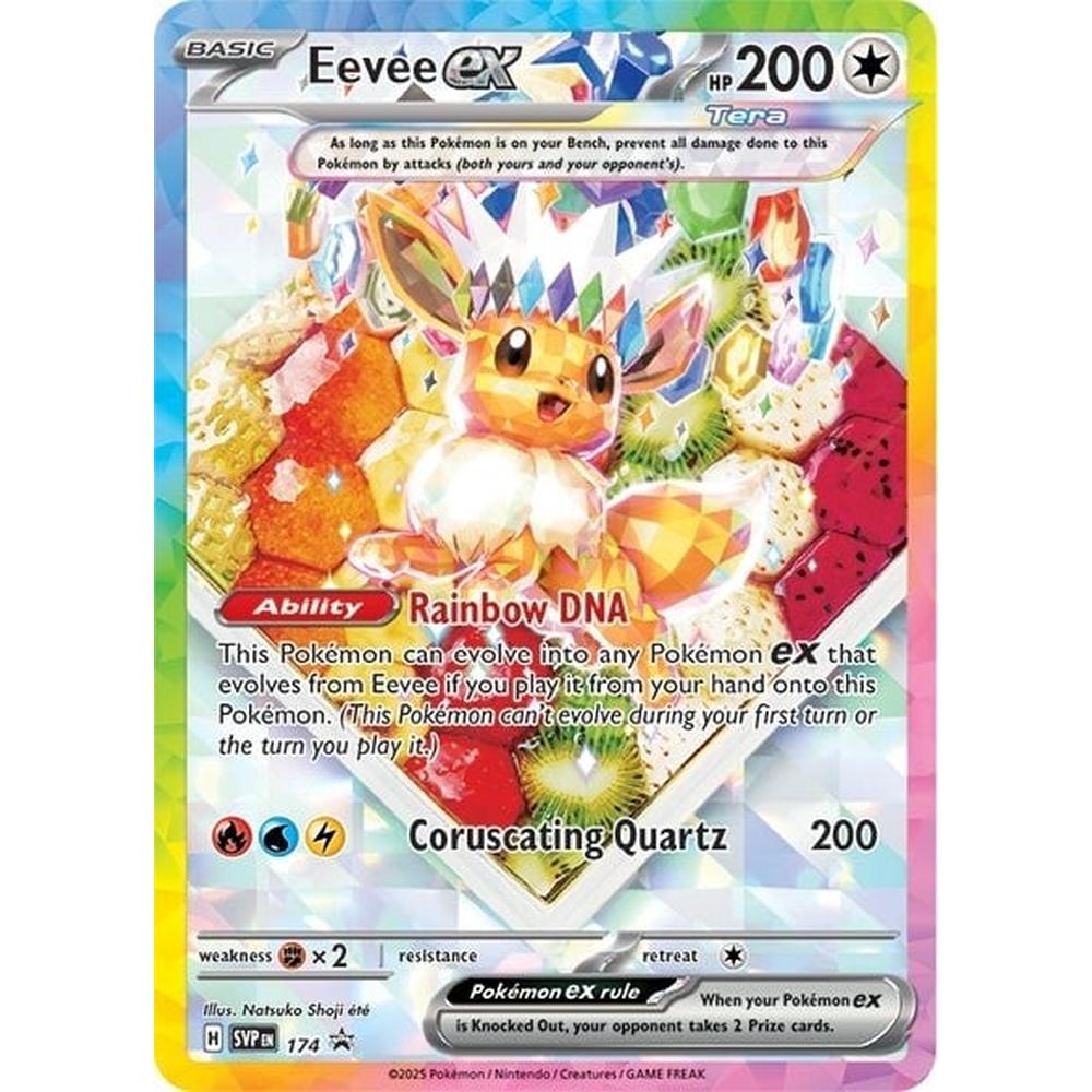 Pokemon Eevee Ex Promo SVP 174 - Cardcenter.no