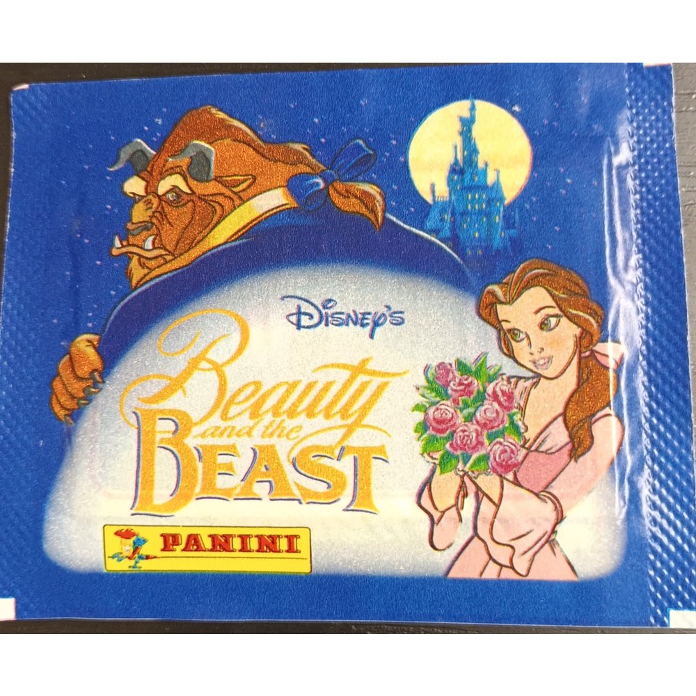 Beuty And The Beast Panini Stickers fra år 1991 - Cardcenter.no