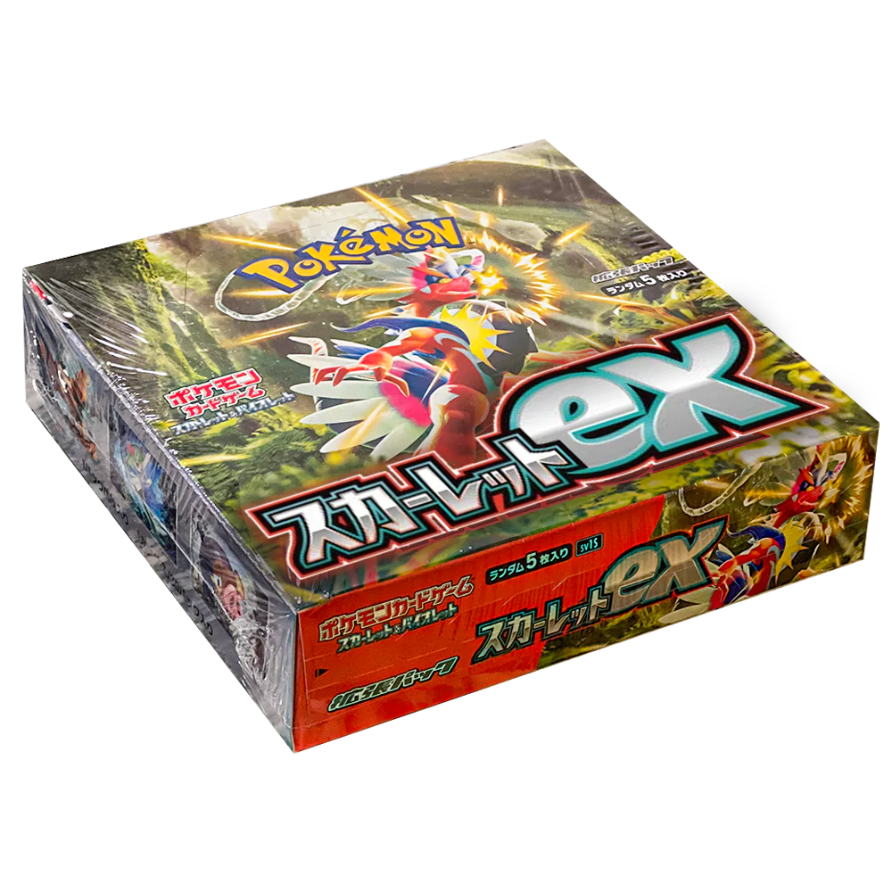 Pokemon Scarlet Ex Booster Box - Cardcenter.no